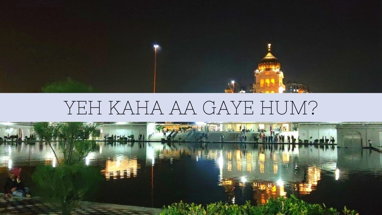 Amrik Sukhdev & Banglasahib Night Drive Par Yeh Kya Hua😱😱 - YouTube