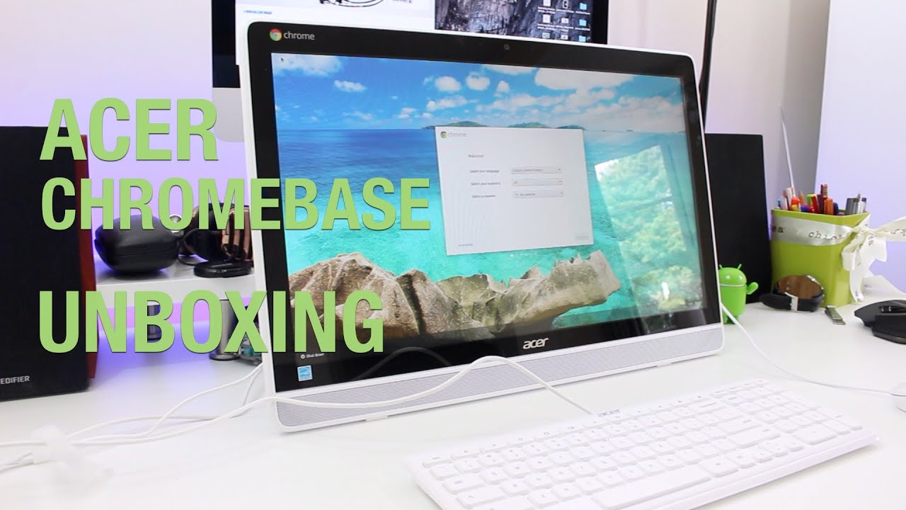 Acer Chromebase Touch unboxing: All-in-one Chrome OS desktop - YouTube