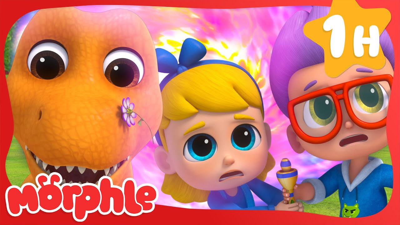 T-Rex Time Travel! 😱 | Fun Animal Cartoons | @MorphleTV | Learning for ...