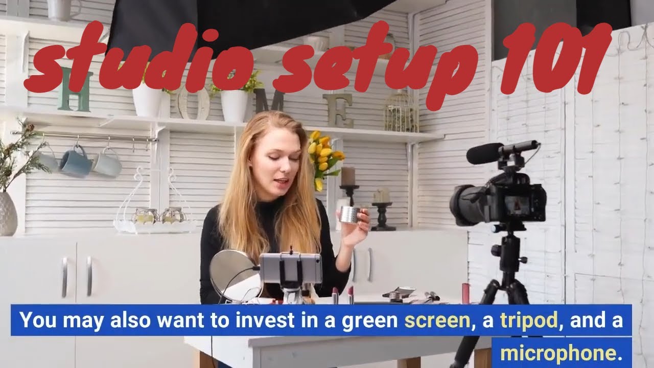 how to set up social media studio - YouTube