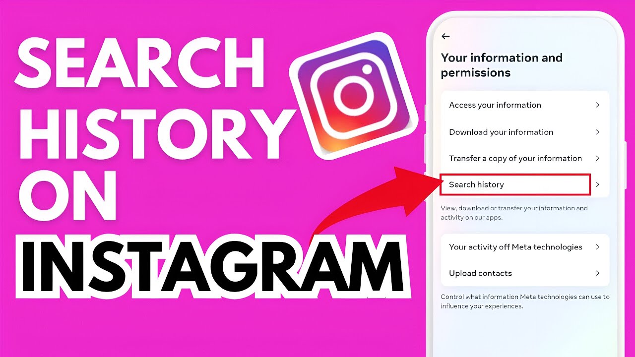 How To Check Instagram History | how to check your instagram search ...