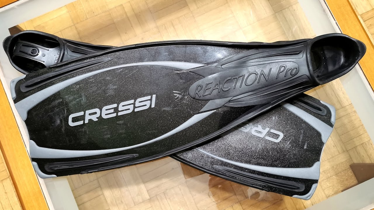 Cressi Reaction Pro Snorkelling/Diving fins - YouTube