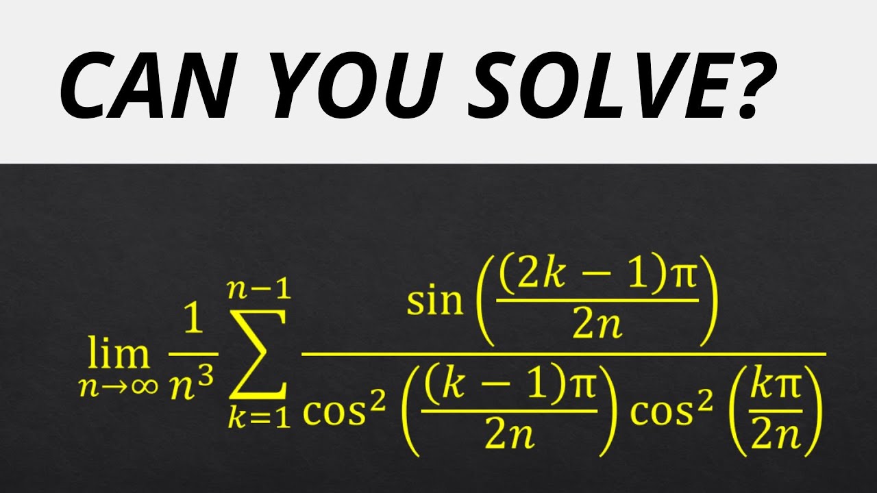 CHALLENGING PROBLEM 10|| LIMIT ADVANCED PROBLEM - YouTube