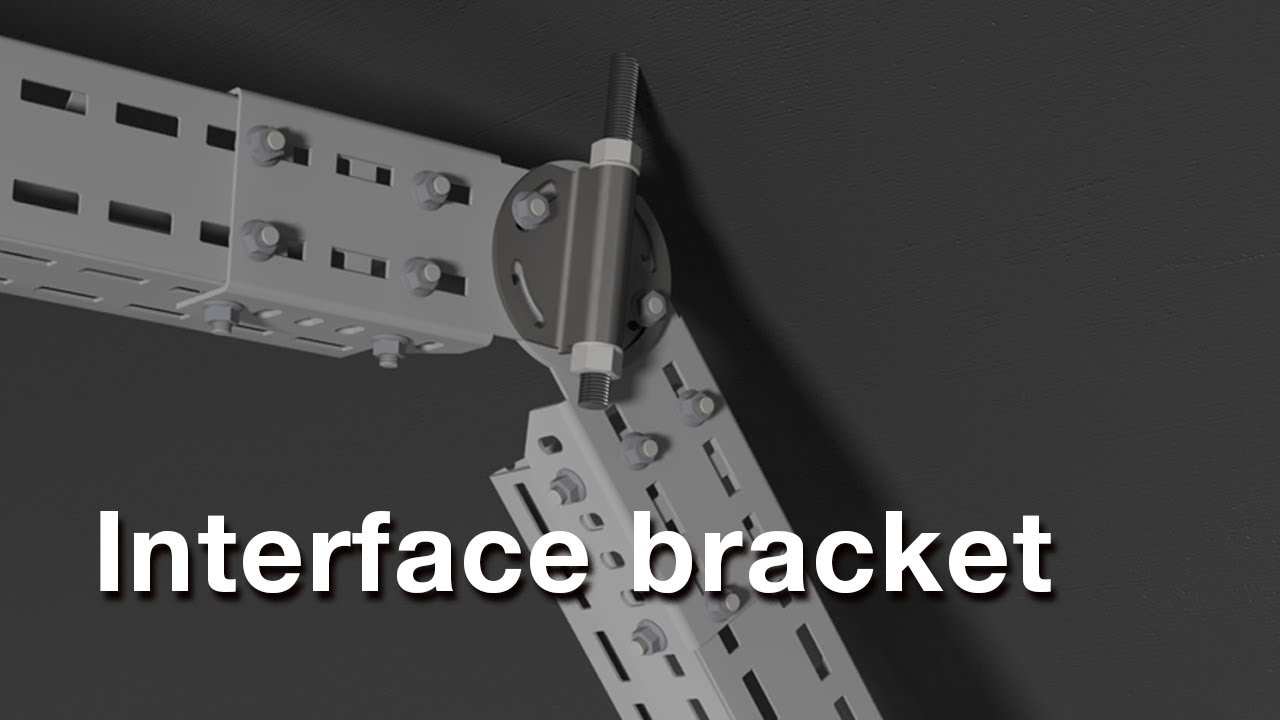 Interface bracket for tunnels - YouTube