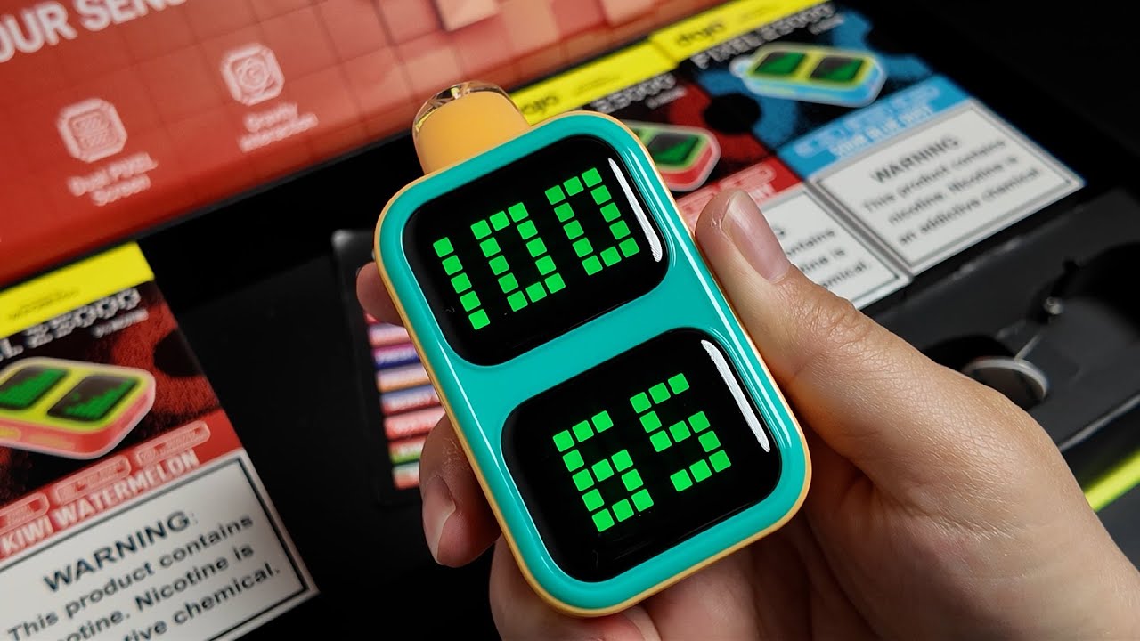 Dojo Pixel 25000 Review - First Gravity Sensor Vape Device - YouTube