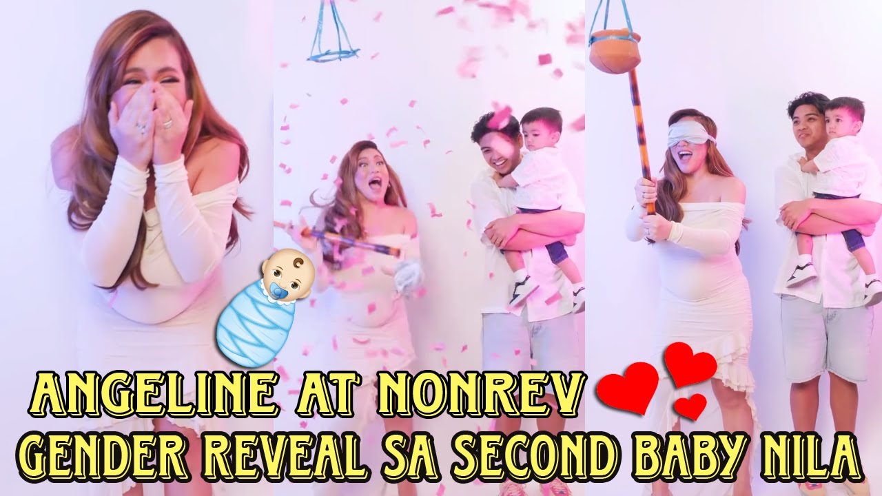 ANGELINE QUINTO GENDER REVEAL with NONREV at BABY SYLVIO, Angeline ...