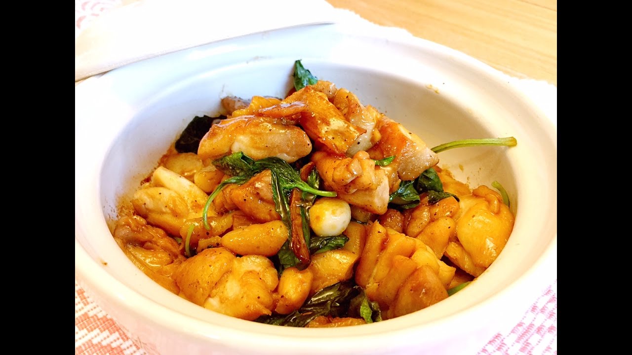 How to Cook Taiwanese Three Cups Chicken 三杯雞 CiCi Li - Asian Home ...