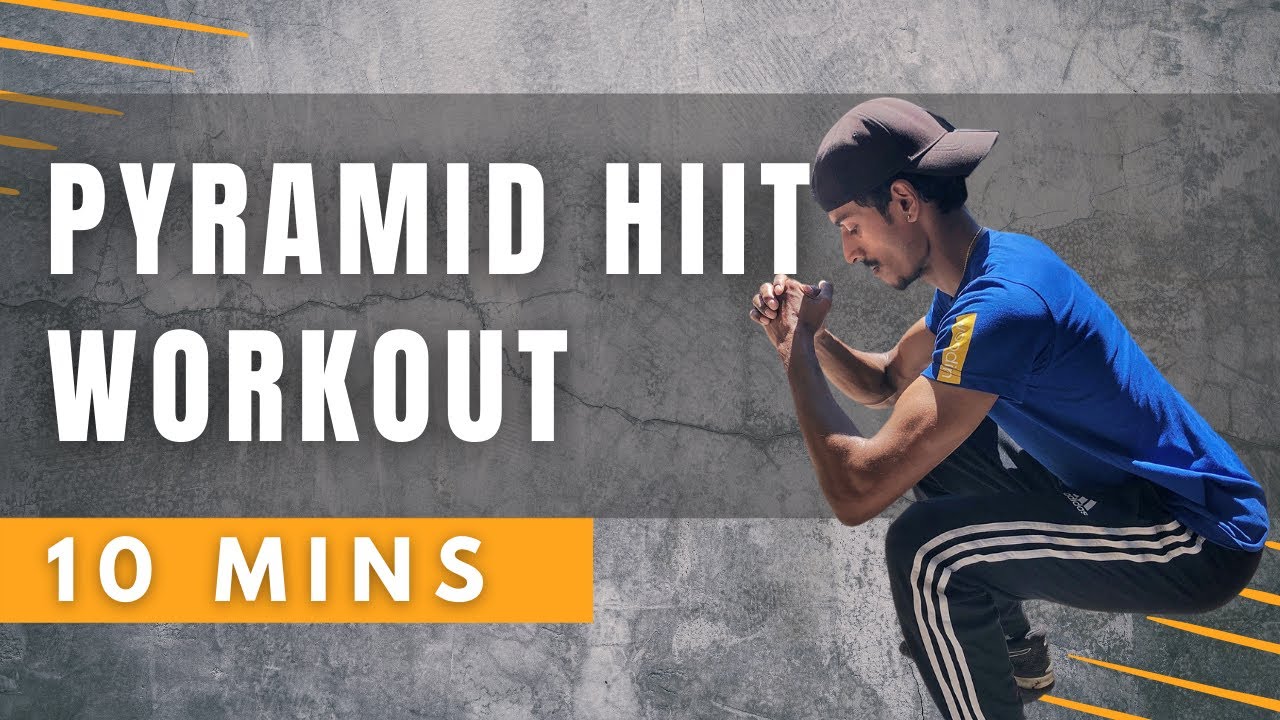 10 MINUTE HIIT PYRAMID WORKOUT | NO EQUIPMENT | FULL BODY - YouTube