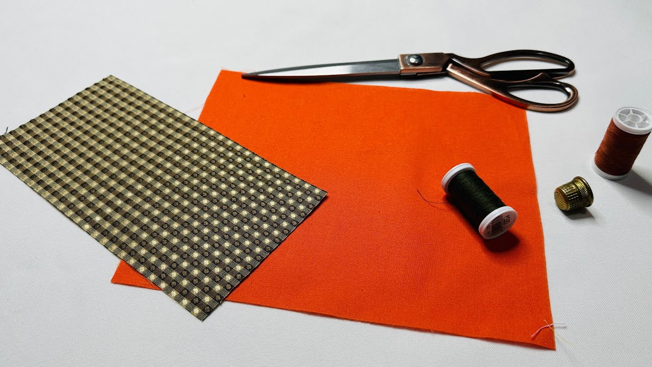 New great sewing idea from leftover fabric. Sewing for beginners ...