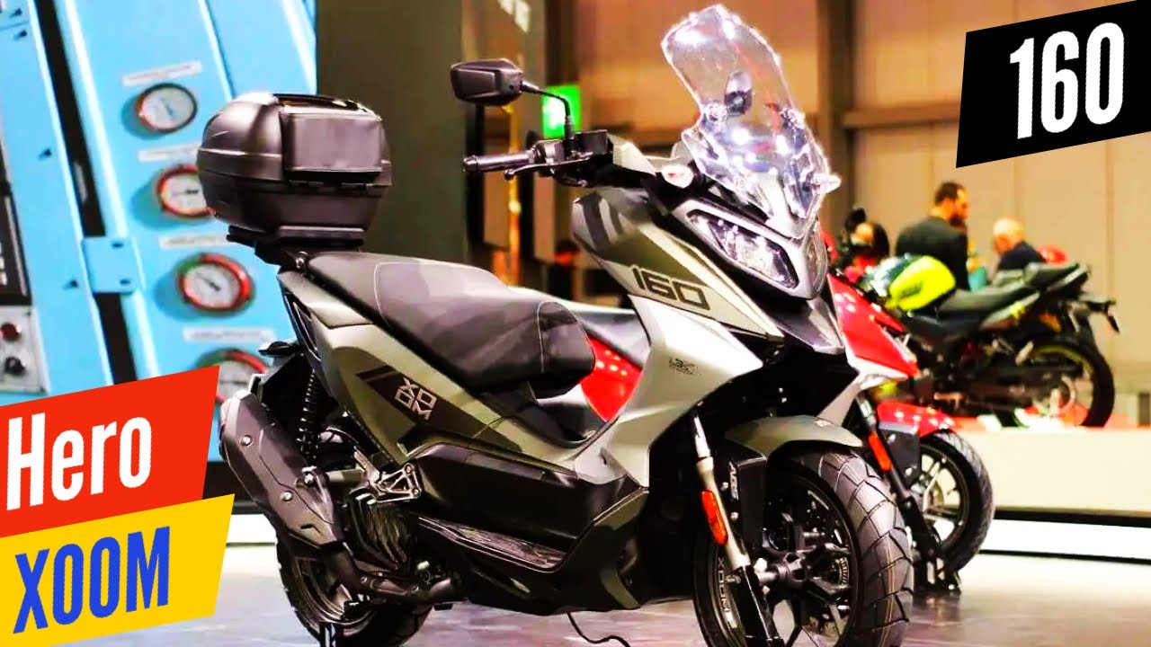 Hero Xoom 160 Adventure | New Mexi Scooter Launch in 2024 All Details ...