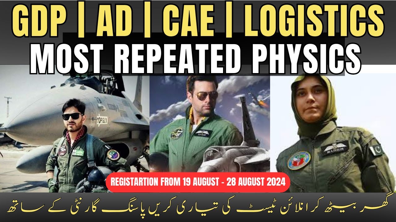 Join PAF after FSc |Test pattern & Syllabus |Paf Gdp initial Test ...