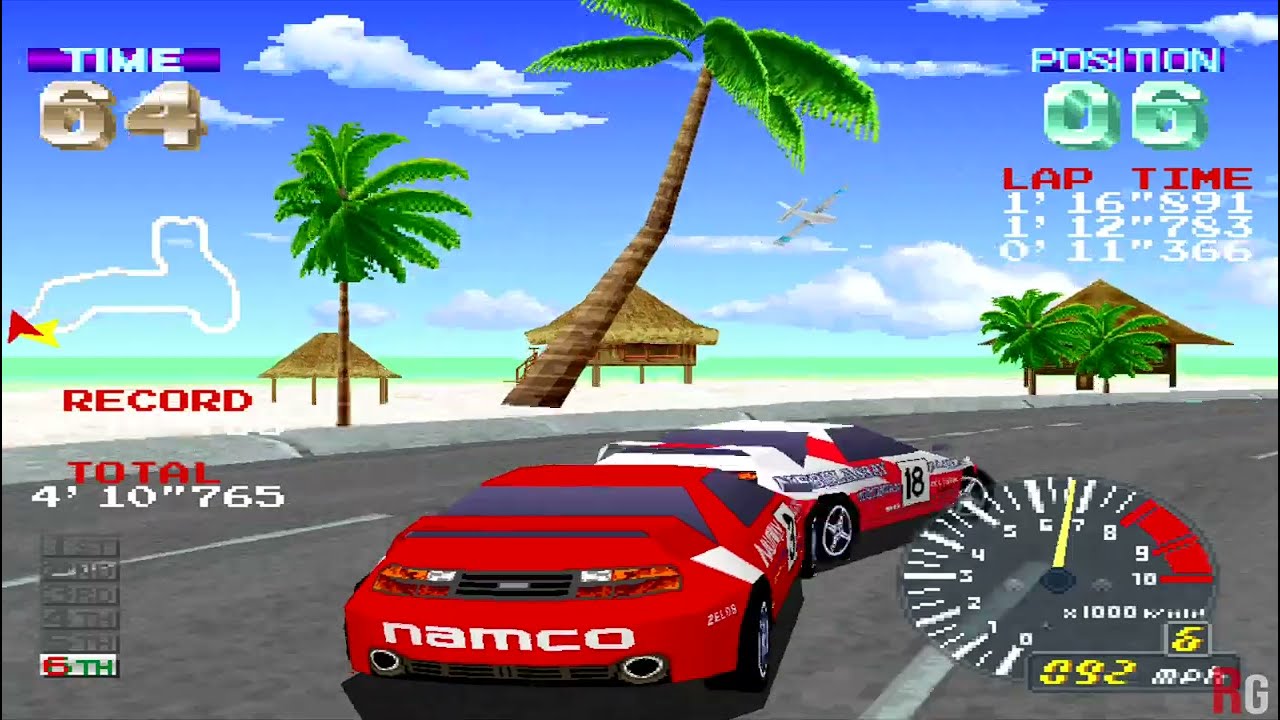 RIDGE RACER REVOLUTION - GAMEPLAY (PS1) - YouTube
