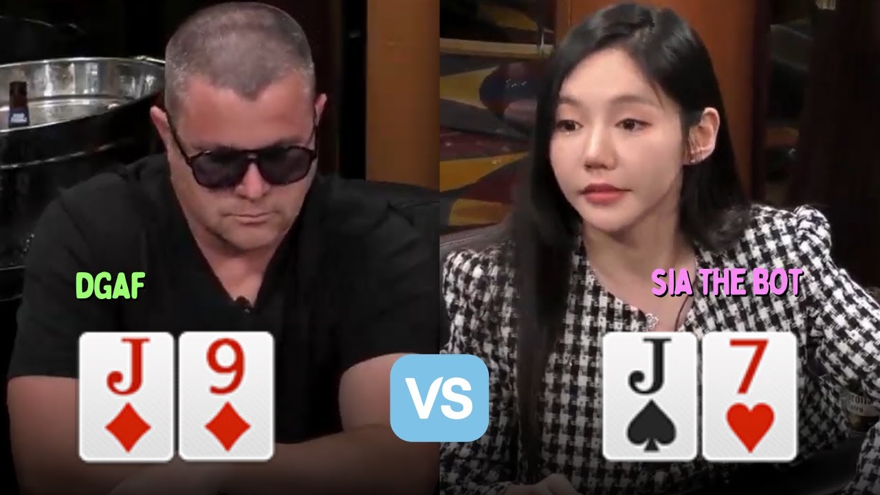 Royal flush！Sia击中皇家同花顺淡定自若！不愧是华人女牌手！ - YouTube