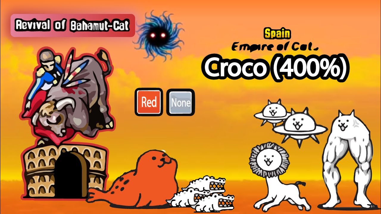 Spain | Empire of Cats Chapter 3 | The Battle Cats | Croco (400%) - YouTube
