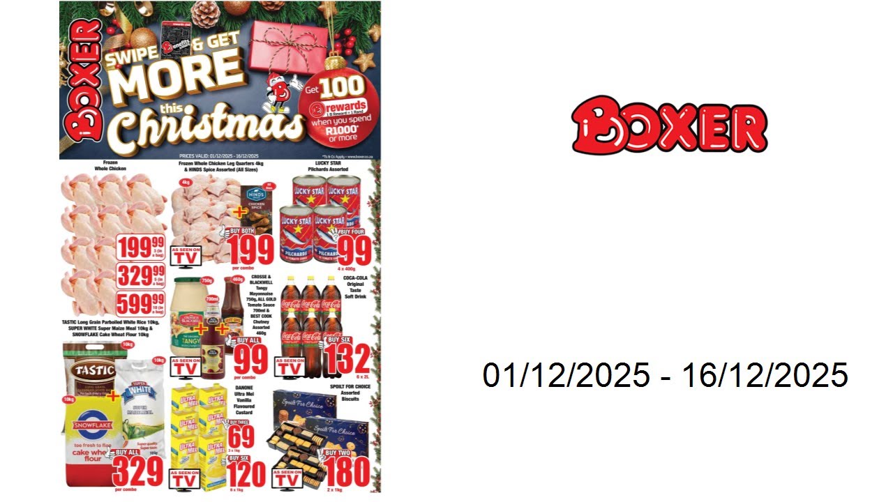 Boxer specials - GP December MM - 01/12/2025 - 16/12/2025 - YouTube
