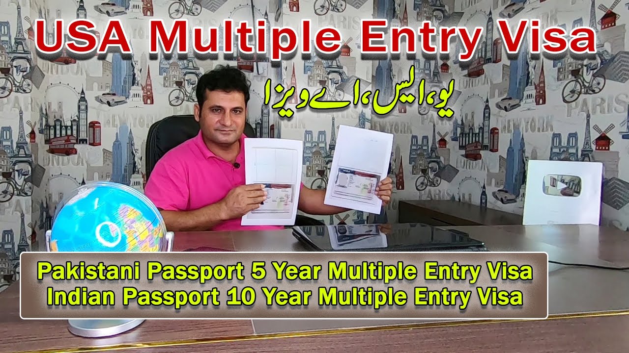 USA 5 Years Multiple Entry Visa 2023 - UAE TO USA - YouTube