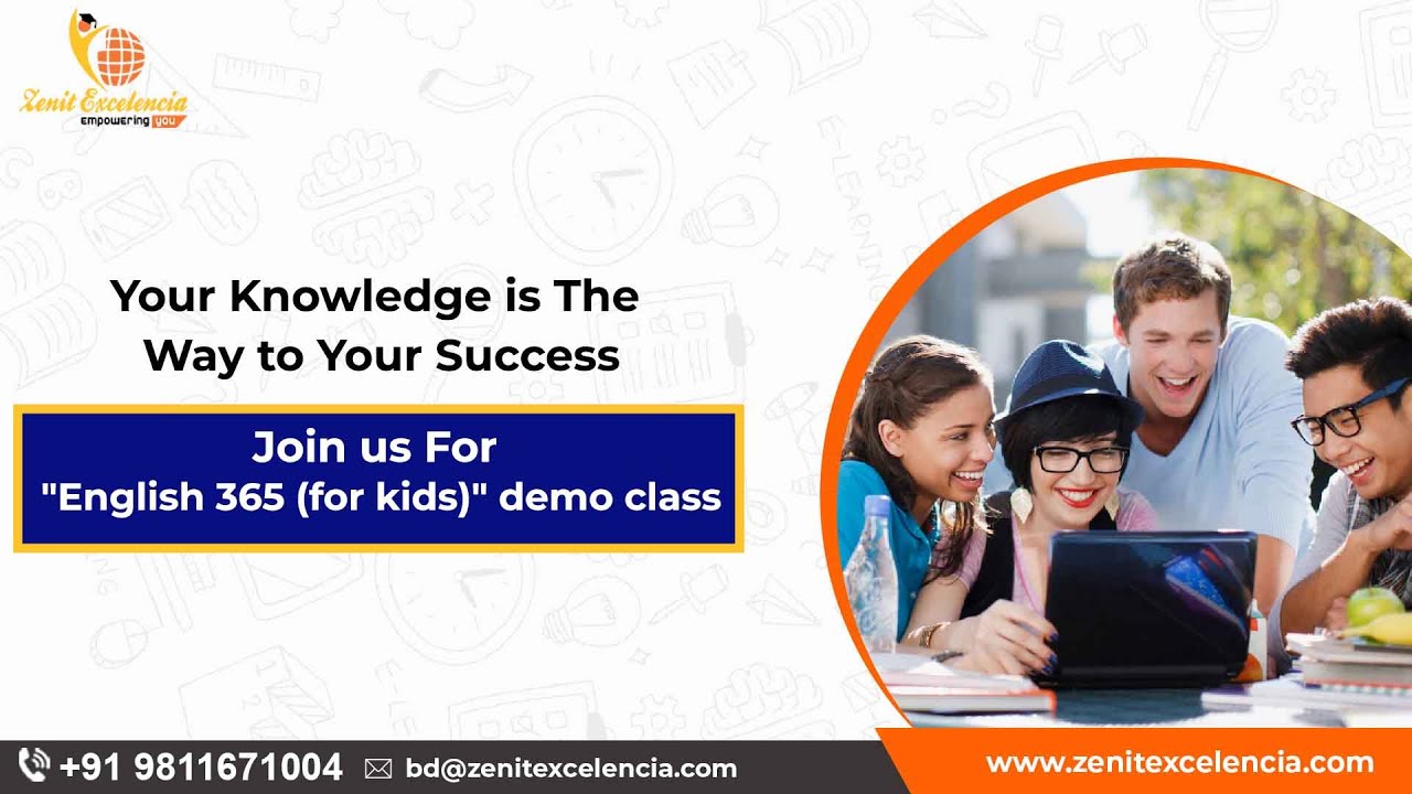 English 365 for a kids demo class - YouTube