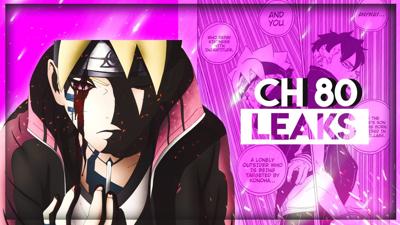 OFFICIAL Boruto Chapter 80 Leaks #boruto #borutoch80 - YouTube