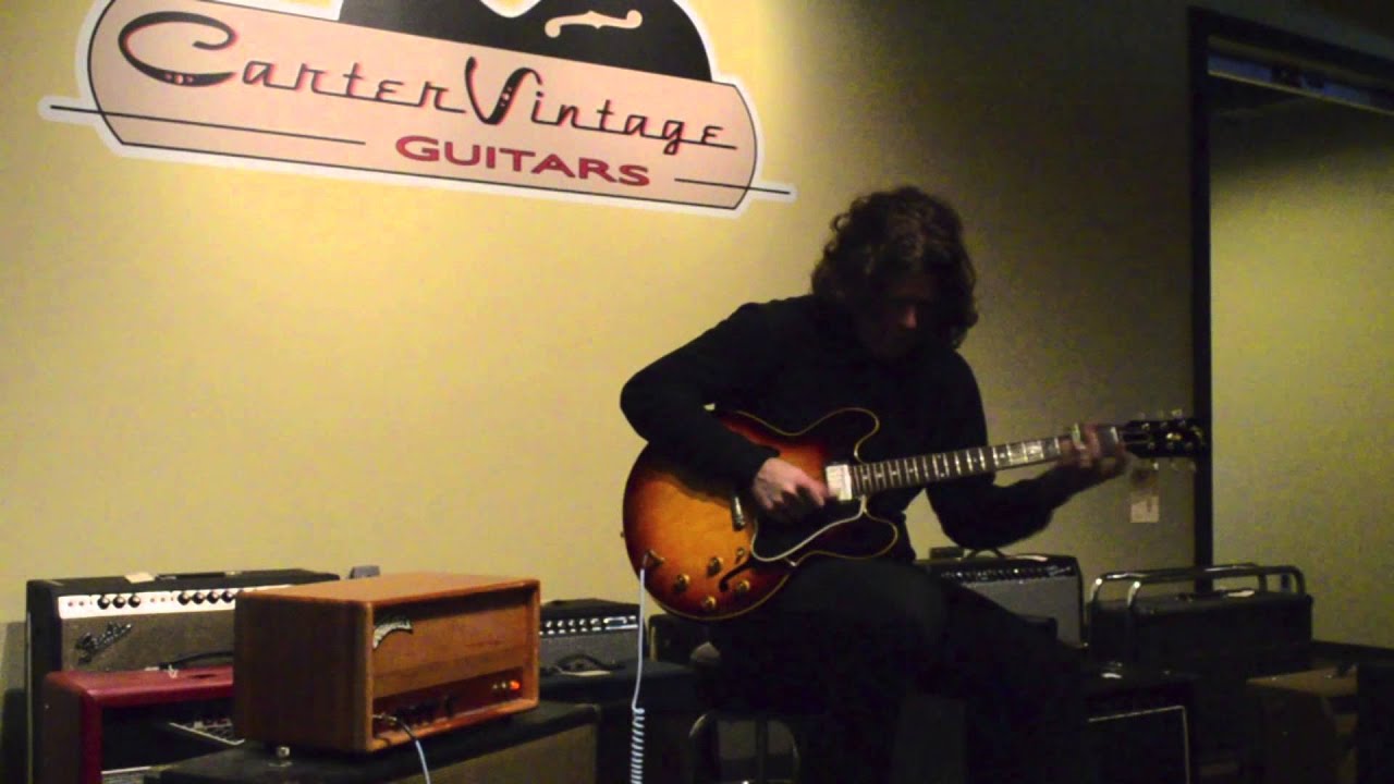 Carter Vintage Guitars - J.D. Simo on a 1959 Gibson ES-335 through a ...