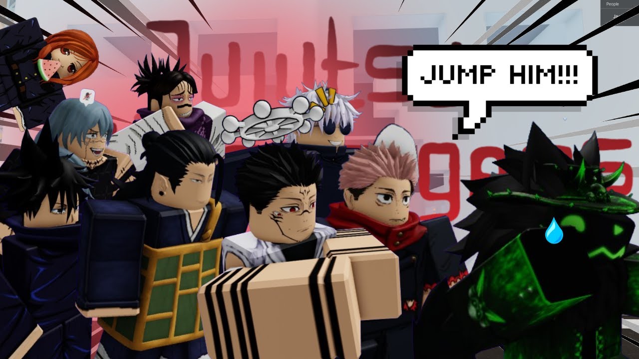 THE WHOLE JJK CAST PLAYS JUJUTSU SHENANIGANS | Roblox - YouTube