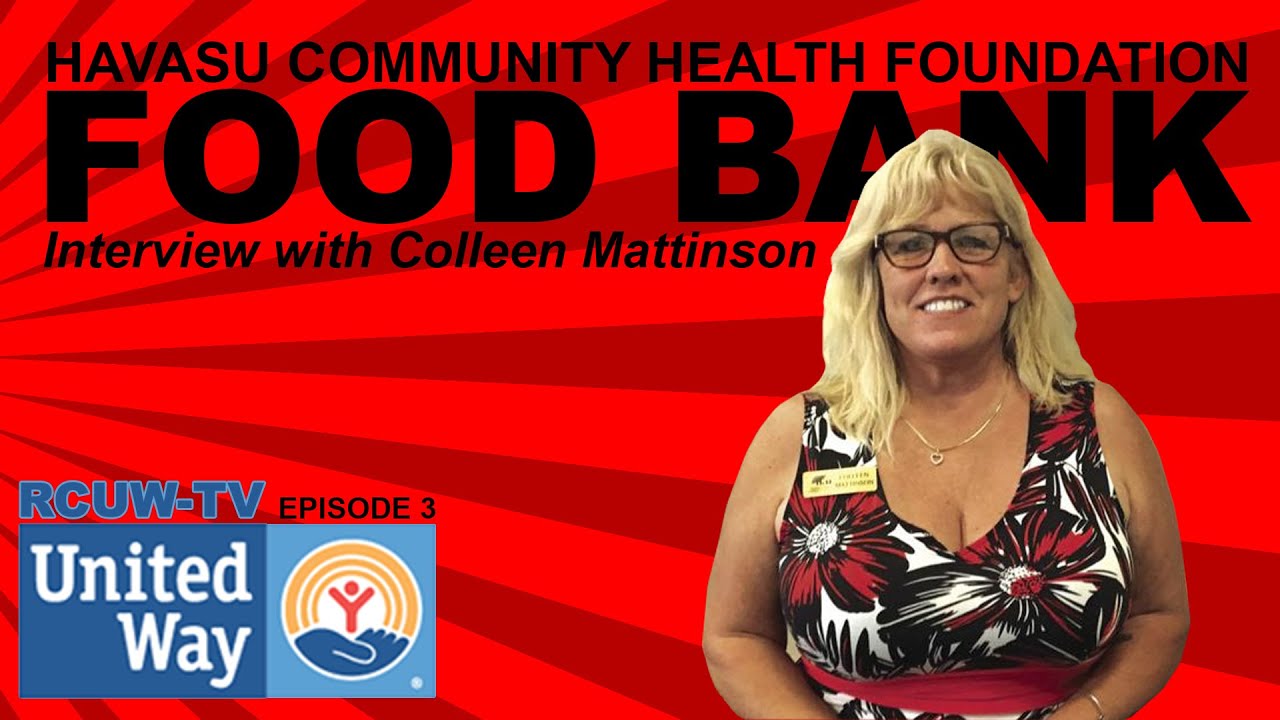 RCUW-TV Episode 3: Colleen Mattinson - HCHF Food Bank - YouTube