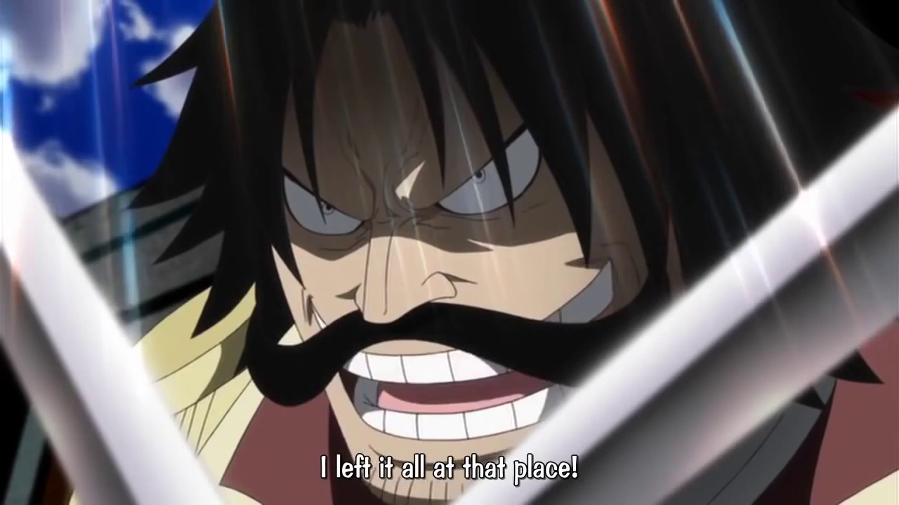 One Piece - Gol D. Rogers Execution / Gol D. Rogers Hinrichtung - YouTube