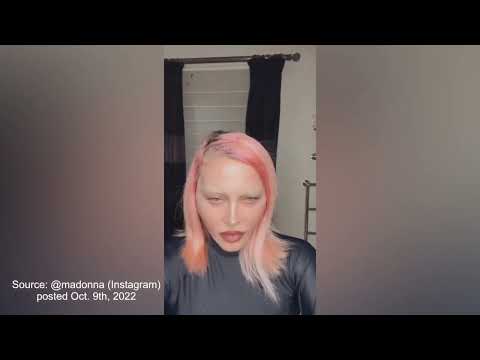 Madonna - New Song (coming up in 2023?) [Instagram Reels, October 9th, 2022]