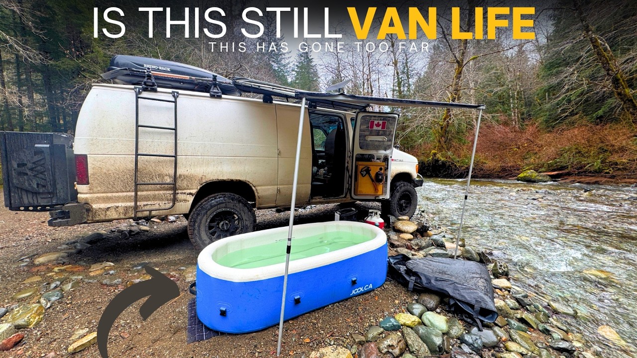 Off-Grid Hot Tubbing | Van Life Redemption Trip - YouTube