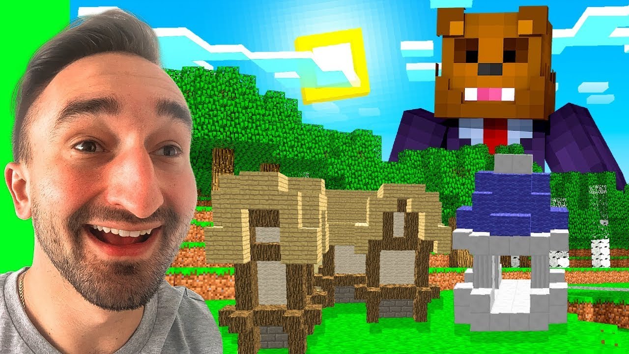 Spawning An Army In Minecraft Tower Town - YouTube