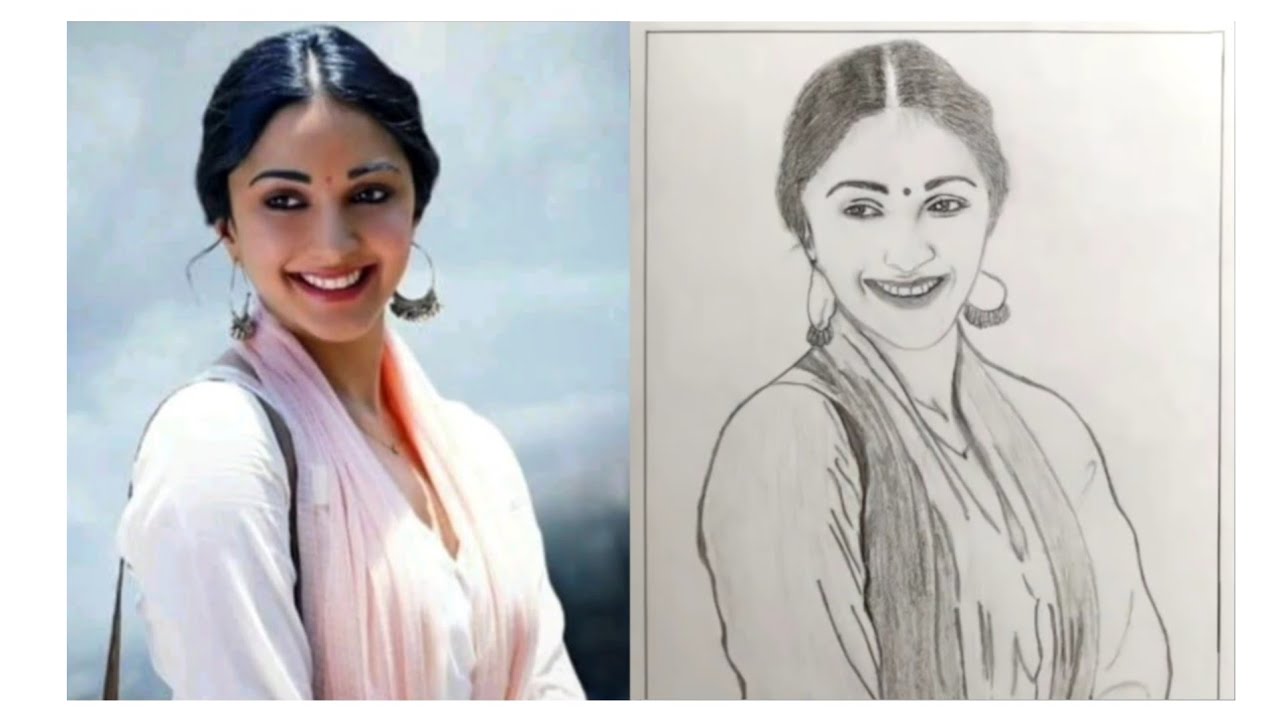 How to Draw Eye of a portrait | Draw Anything (Day -28/30 )Praveen Art ...