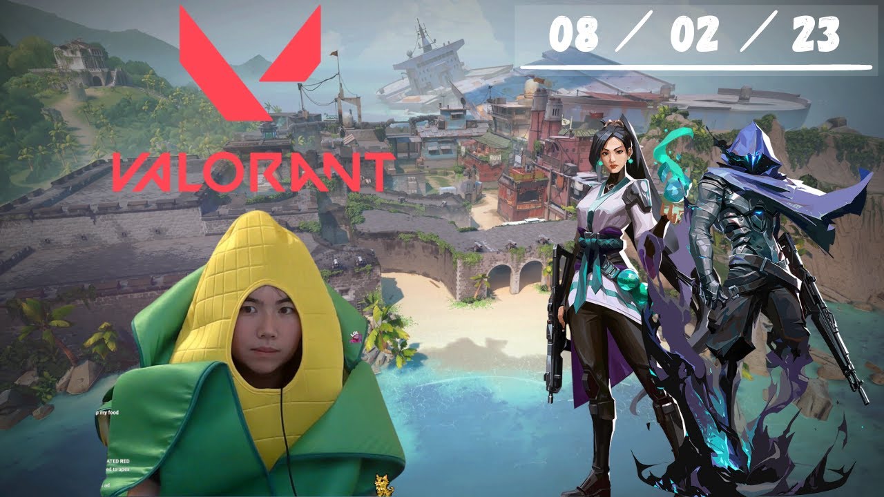 [08/02/2023] Corn Costume Day with Valorant! | VODs - YouTube