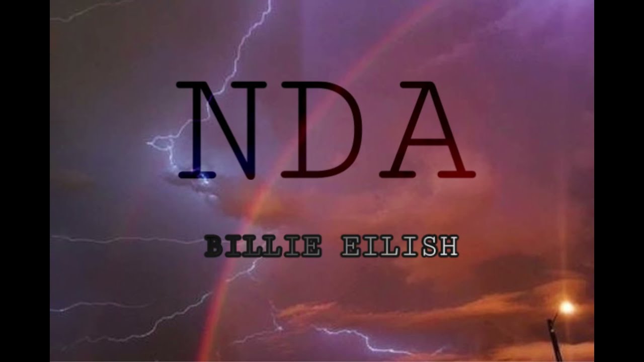BILLIE EILISH- NDA(lyrics) - YouTube