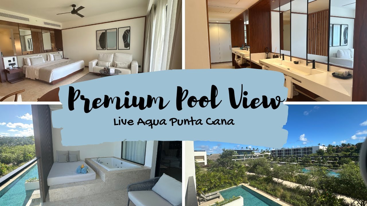 Live Aqua Punta Cana | Premium Pool View | Room Tour - YouTube