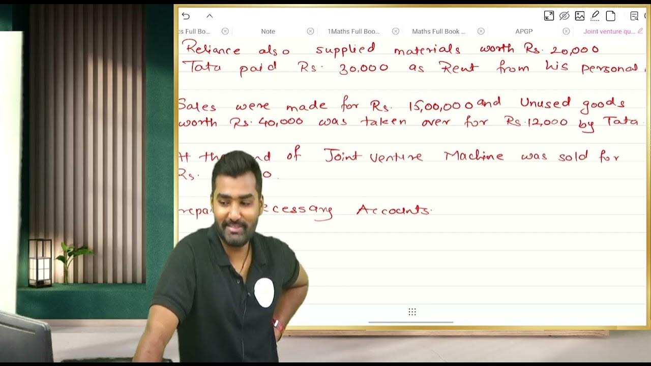 DEMO Lecture 5 Financial Accounting Basic Prof. Abhishek Kaluse - YouTube