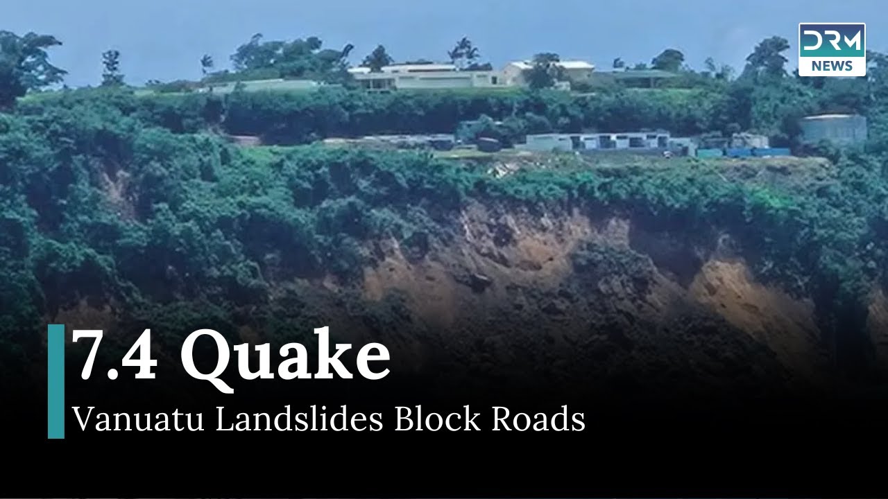 Vanuatu Shaken: Landslides Block Roads After 7.4 Quake | News Today ...