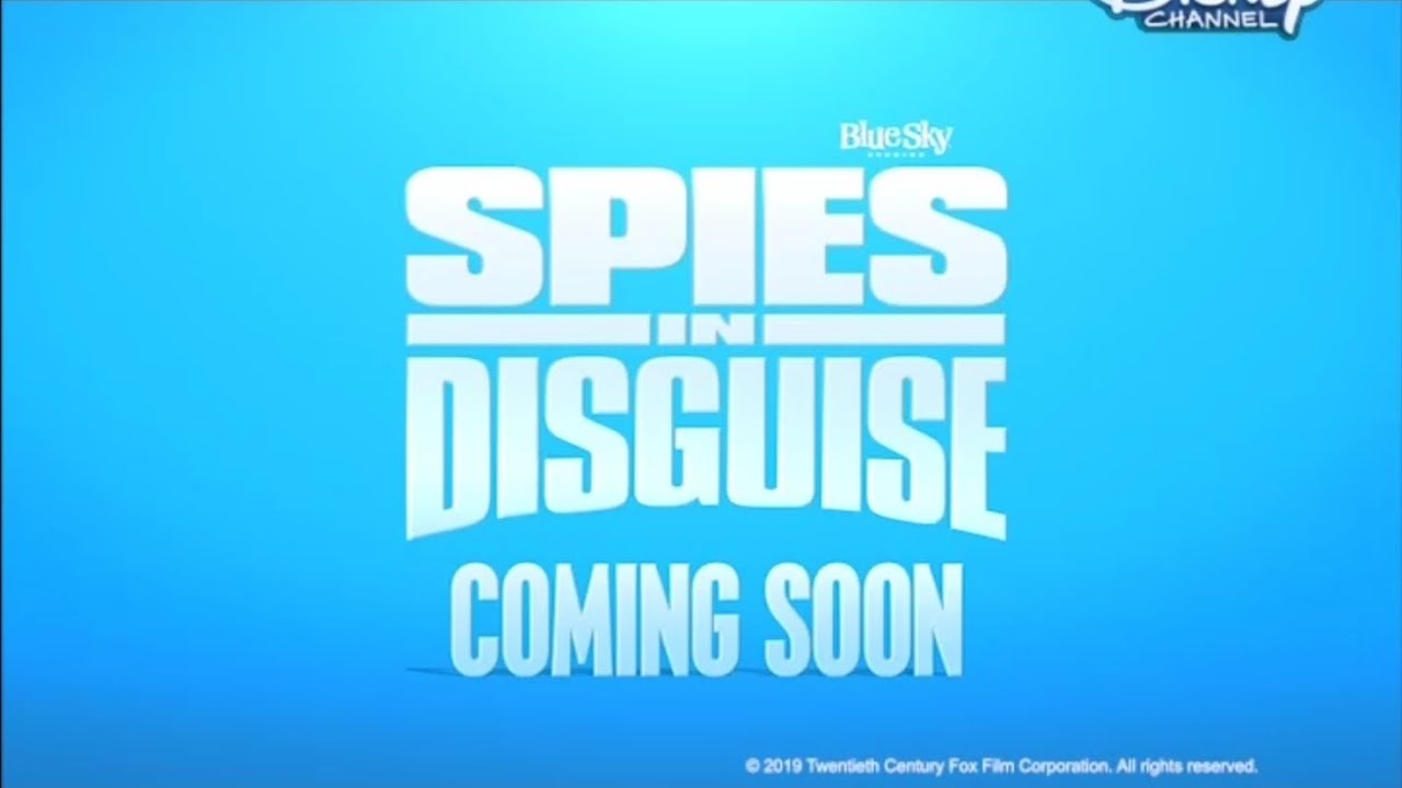 Spies In Disguise Movie Coming Soon PROMO | Disney Channel India - YouTube