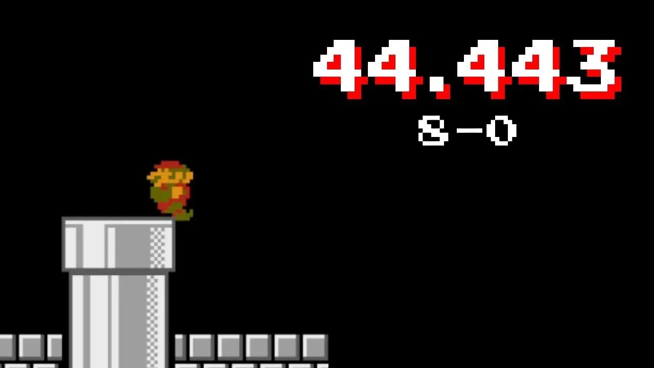 SMB1 8-4 IL 44.443 8-0+1 - YouTube