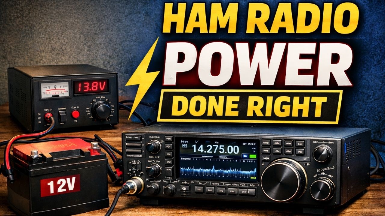 How to Manage Power for Your Ham Radio Station - YouTube