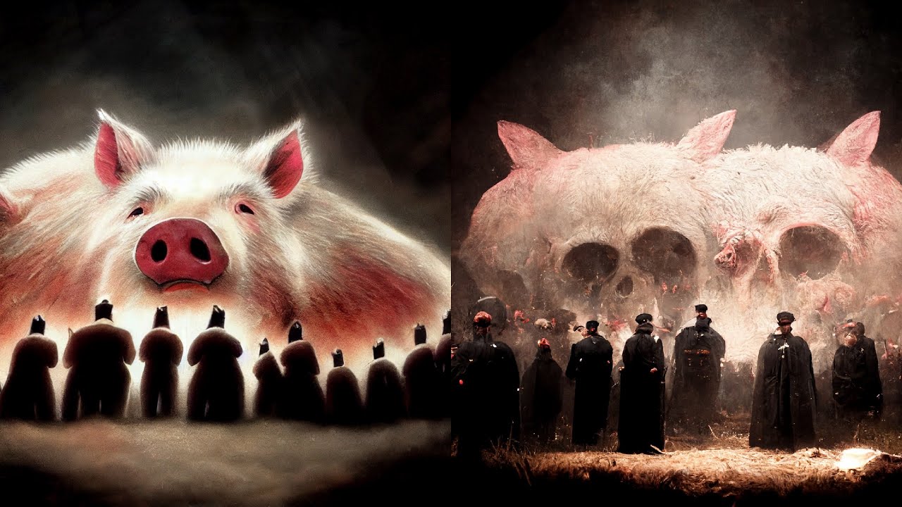 “Kill the pig. Cut her throat. Spill her blood.”, AI.Art, Beautiful art You Can't Imagine it ...