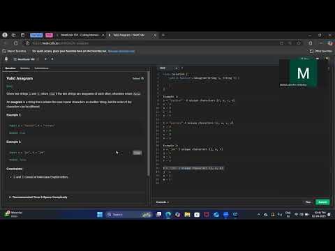 NeetCode 150 - 02 - Valid Anagram - YouTube