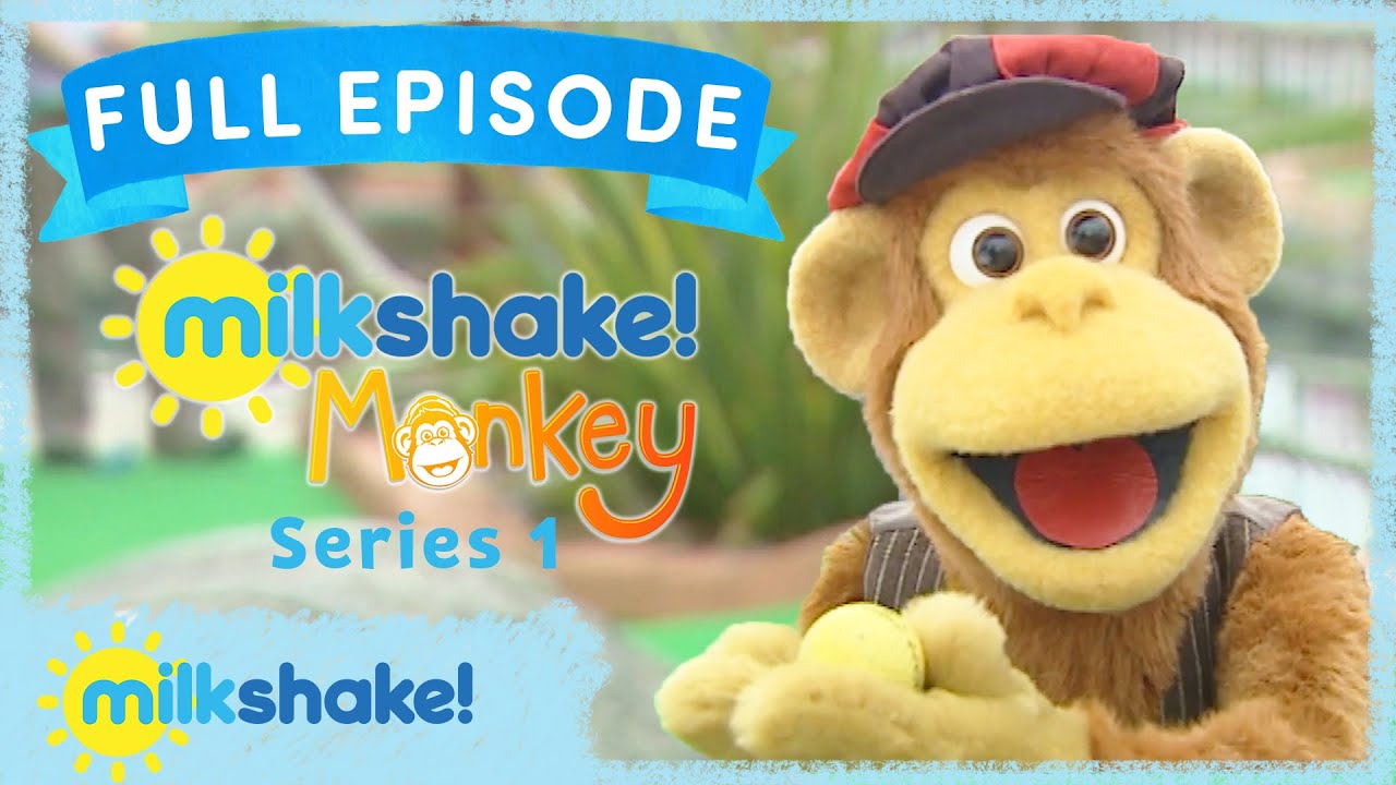 Milkshake! Monkey | Crazy Golf | Full Episode - YouTube
