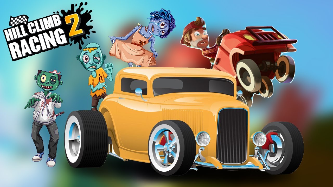 Hill Climb Racing 2 Zombie Chase Event Gameplay - YouTube
