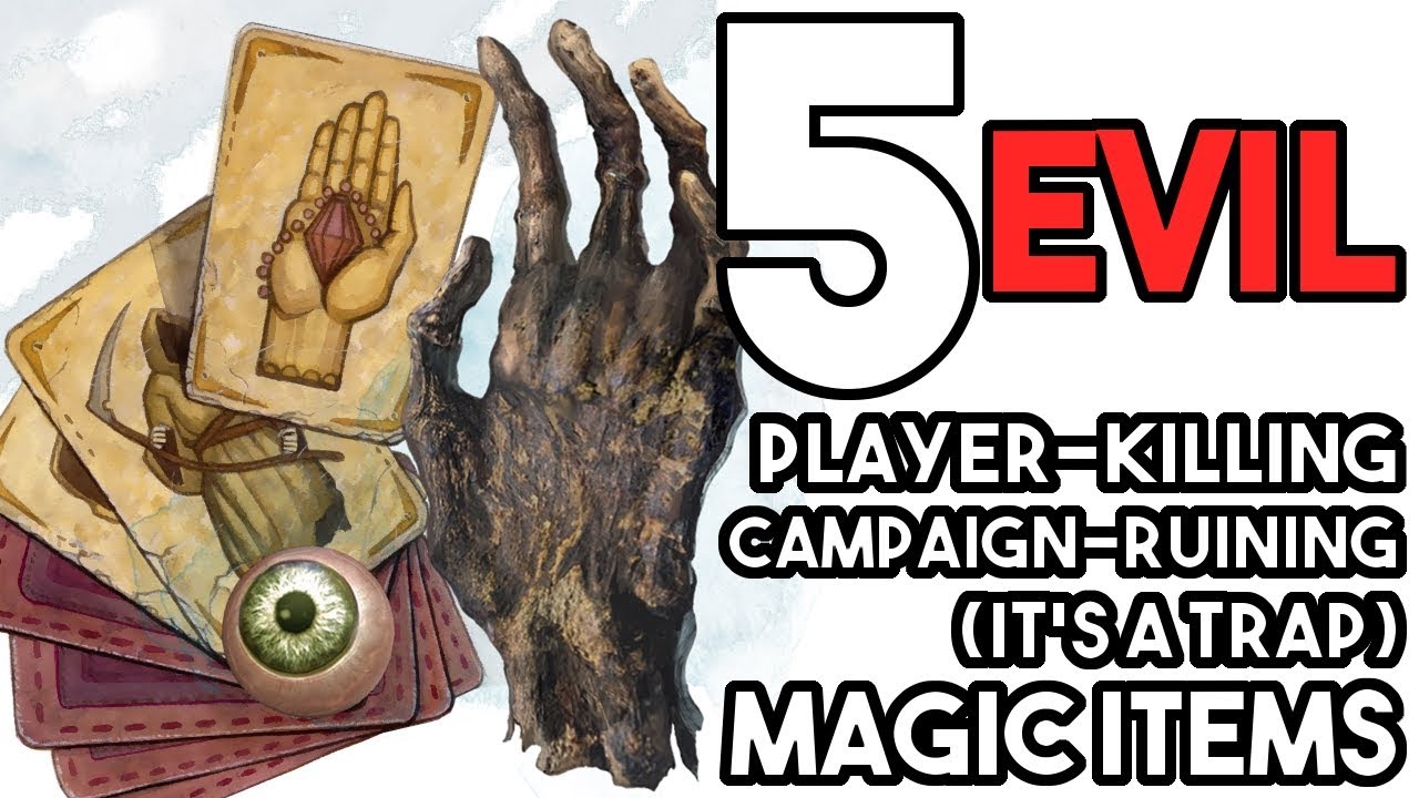 5 EVIL Magic Items - YouTube
