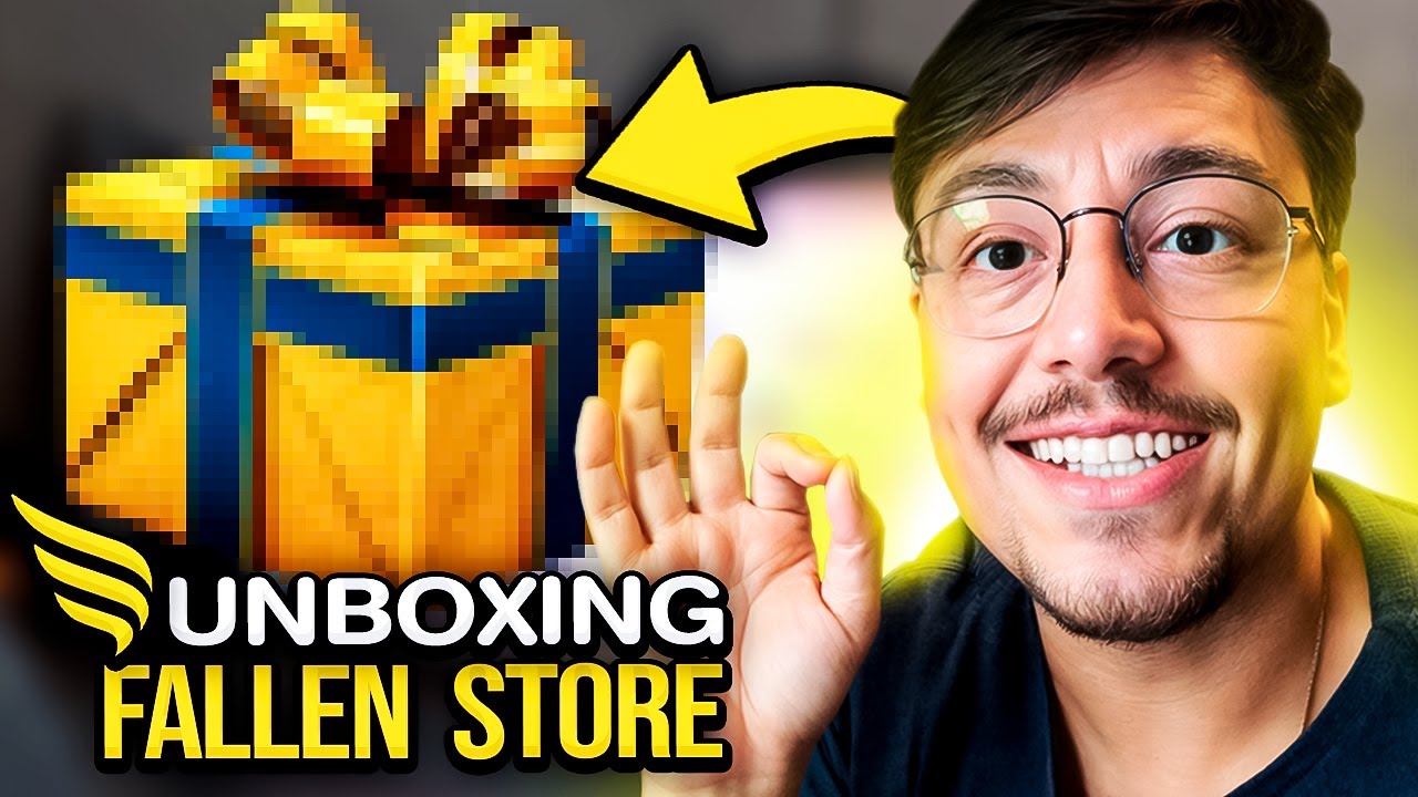 🎁UNBOXING! Recebemos um COMBO da FALLEN STORE! Confira o nosso UNBOXING ...