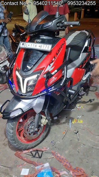 TVS NTORQ Full Heavy Crash Guard 🔥 Full Modified 😎 Plug And Play 💯 Best ...