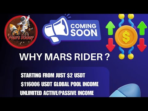 MARS RIDER | USDT PLAN | POLYGON PROJECT | 100% DECENTRALISED - YouTube