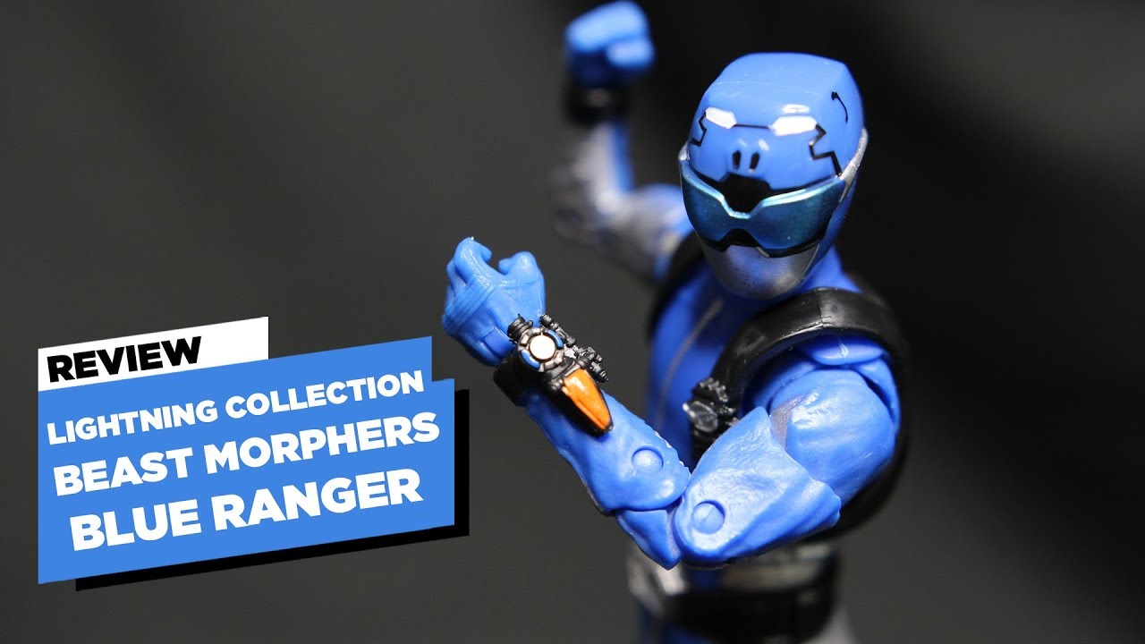 Lightning Collection Beast Morpher Blue Ranger Unboxing Review | Airlim ...