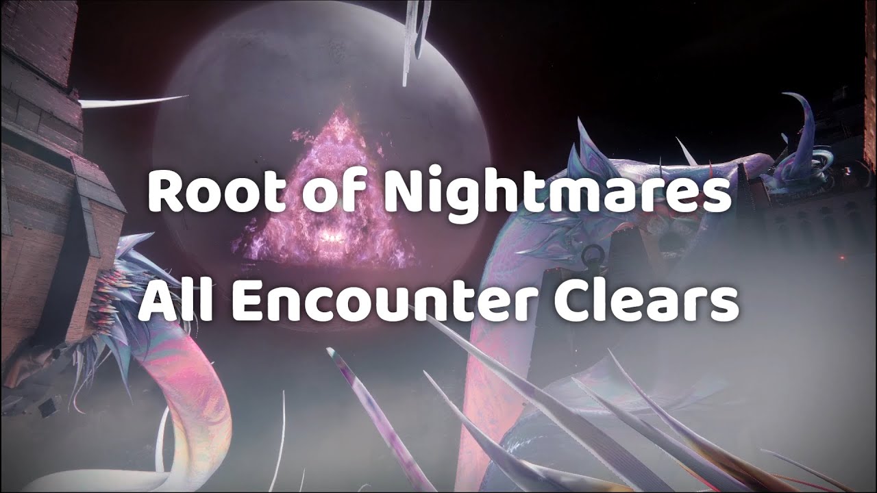 Root of Nightmares Day 1 All Encounter Clears - YouTube