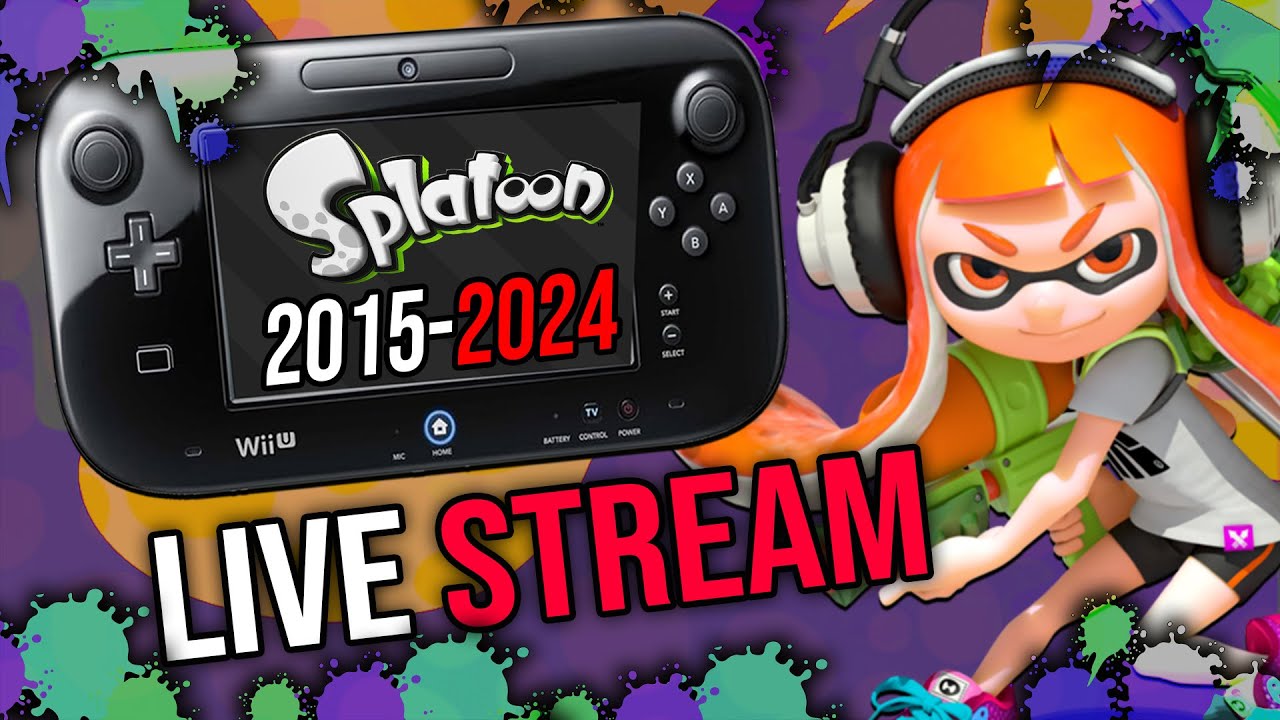 FINAL HOURS OF SPLATOON 1 BEFORE THE SERVERS SHUT DOWN | Live Stream ...