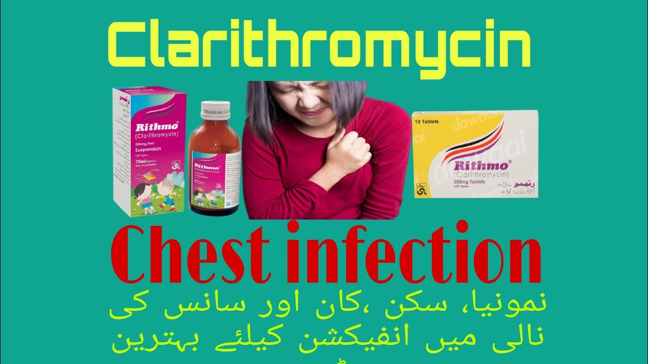Rithmo 500mg (Clarithromycin) uses Benefits &Side-effect in Urdu/ Hindi ...